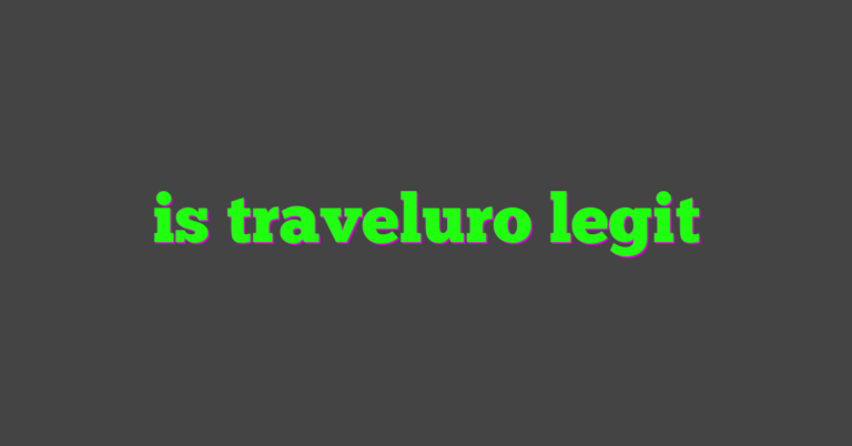 is traveluro legit