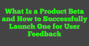 What Is a Product Beta and How to Successfully Launch One for User Feedback